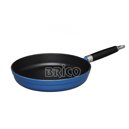 Cast Iron Round Fry Pan with Wooden Handle BRE20B